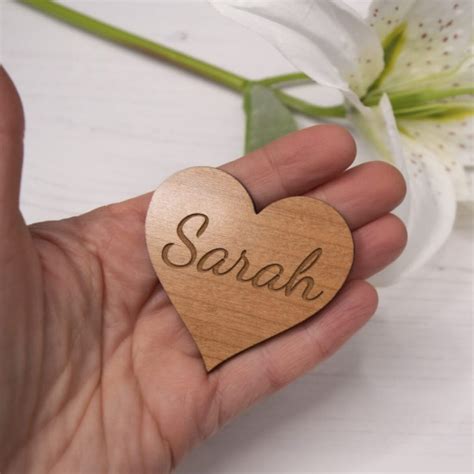 Wooden Wedding Table Place Names The Happy Gift Makers