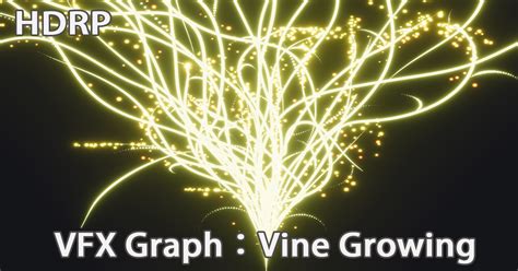Vfx Graph：vine Growing Vfx Particles Unity Asset Store