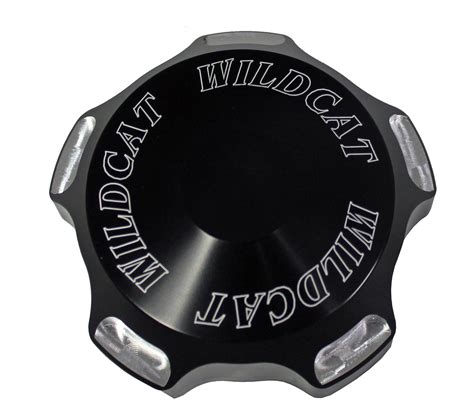 Gas Cap Black Wlogo Modquad
