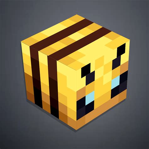 Almofada Abelha Cubo 20x20 Minecraft Shopee Brasil