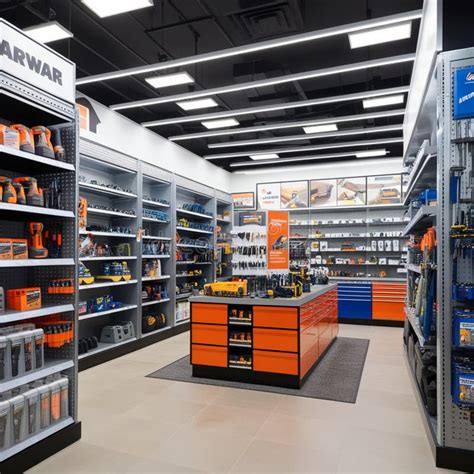 Power Tools Aisle In A Hardware Store The Largest American Home