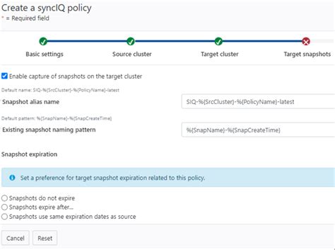 Running A Synciq Job Dell Powerscale Synciq Architecture