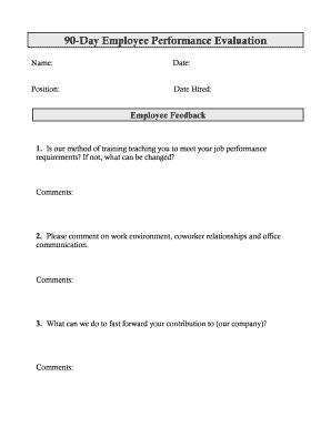 Fillable Online SAMPLE PERFORMANCE COMMENTS Fax Email Print PdfFiller