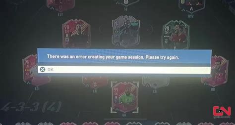 FIFA 23 There Was An Error Creating Your Game Session