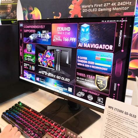 Hands On With MSI S New Gaming Monitors From Mini LED To QD OLED Club386