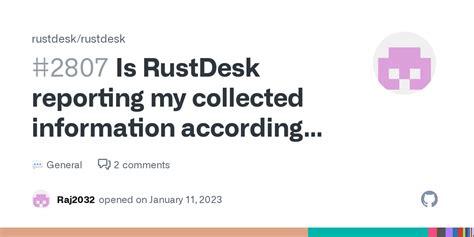 Is Rustdesk Reporting My Collected Information According To Fdroid Rustdesk Rustdesk
