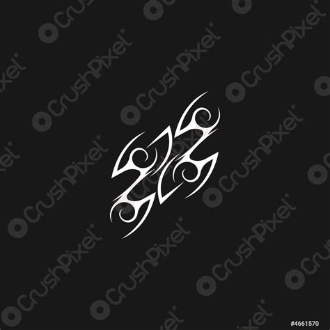 Tribal Tattoo Sing And Symbol Vector Stock Vector 4661570 Crushpixel