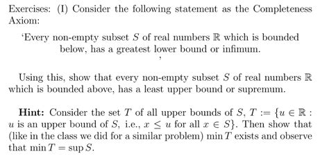 solved xercises onsider the following statement as the