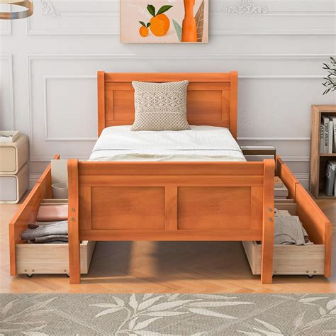 Jikuetwgtg Harper And Bright Designs Queen Storage Bed Queen Size