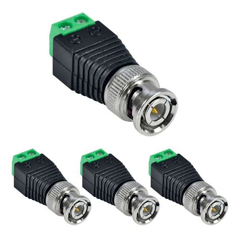 Kit 30 Conector Bnc Macho Borne Para Câmera E Cabo Cftv Mav Distribuidora