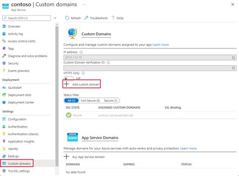 Integrate Azure DNS With Your Azure Resources Azure DNS Microsoft Learn