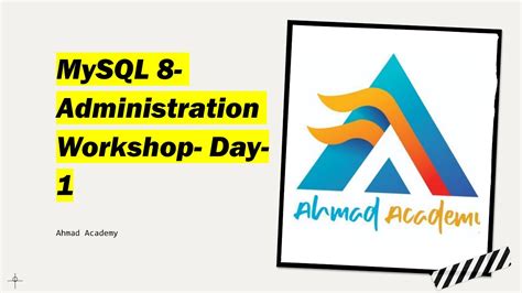 Mysql 8 Workshop Day 1 Session Youtube