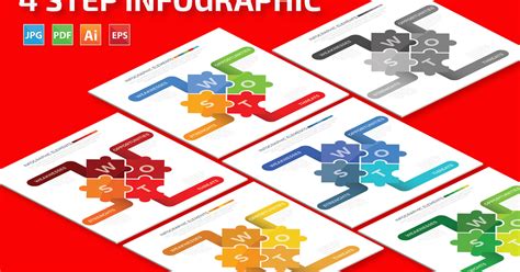 Дизайн инфографики Swot Инфографика Включая долбить и элемент Envato