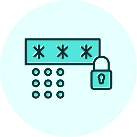 Passcode Vecto Icon 38183549 Vector Art At Vecteezy