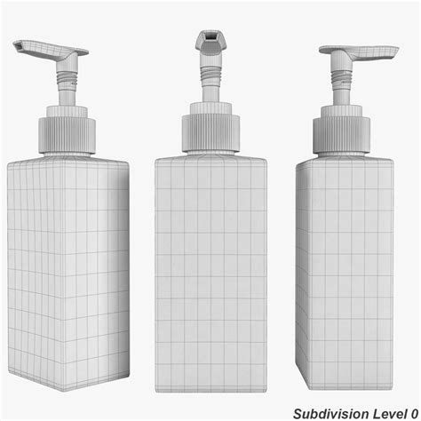 액체 디스펜서 190ml 3d 모델 15 3ds Fbx Max Obj Unknown Free3d