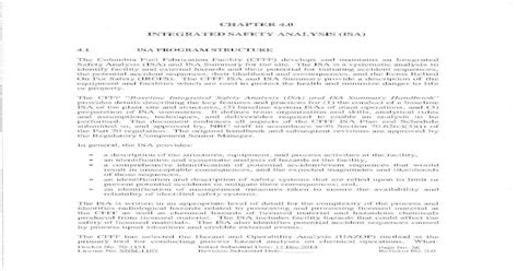 Chapter40 Integrated Safety Analysis Isa · Chapter40 Integrated