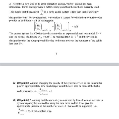 2 recently a new way to do error correction coding