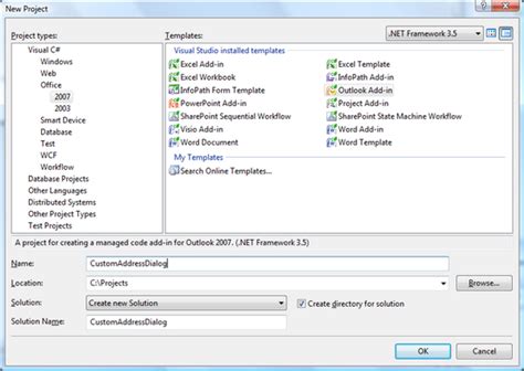 Customize The Built In Outlook Select Names Dialog Or Any Other CodeProject