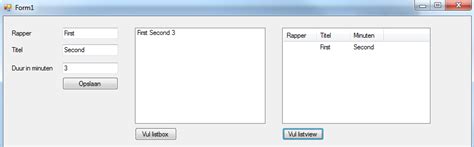 C Listview Skips First Column Stack Overflow