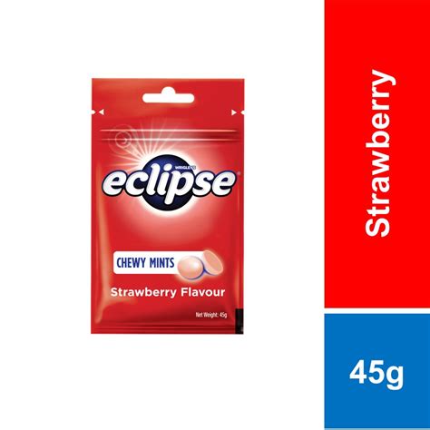 Eclipse Chewy Mints Strawberry 45g Shopee Malaysia