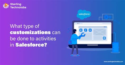 What Type Of Customizations Can Be Done To Activities In Salesforce By Sterling Technolabs