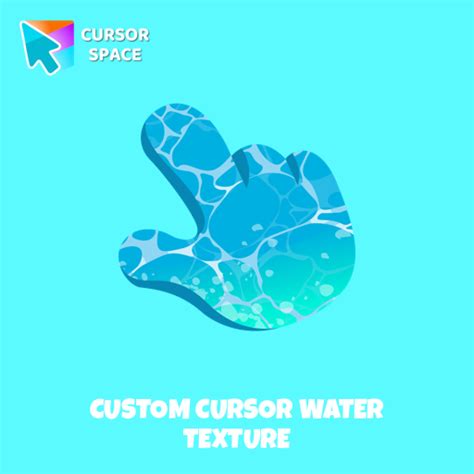 Custom Cursor Custom Cursor Water Texture Theme Cursor Space