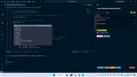 Cses Maximum Subarray Sum Ii Cses Solutions Cses Problem Set