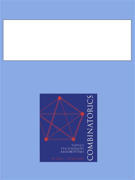 Combinatorics Topics Techniques Algorithms 1 Ed Transferred To