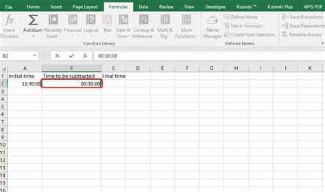 Subtracting 30 Minutes From Time In Excel Complete Guide