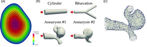 A The Parabolic Velocity Profile At The Inlet Of Aneurysm 1 The Cfd Download Scientific