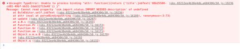 Uncaught Typeerror On Jobs Page Using Scm · Issue 5074 · Rundeck