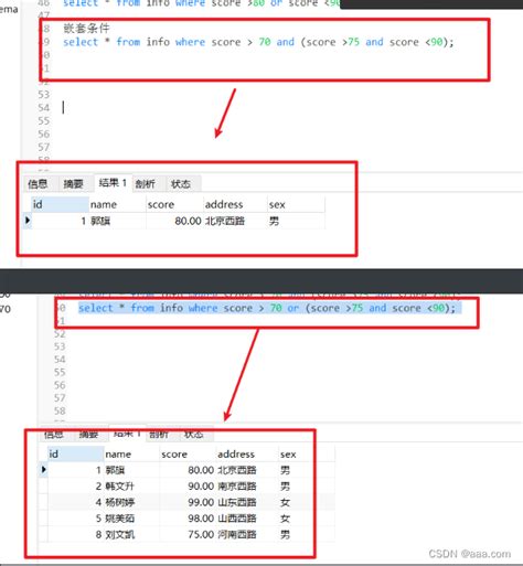 深入解析：数据库高级查询与连接操作 Csdn博客