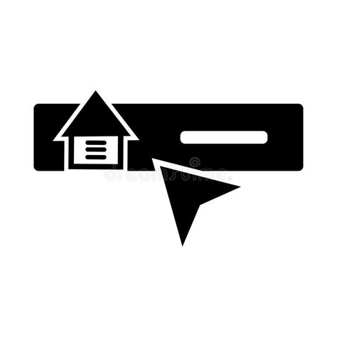 Web Menu Click Menu Nav Bar Menu Scrolling Icon Stock Vector