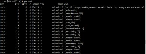 linux 查看进程的几个命令 csdn博客