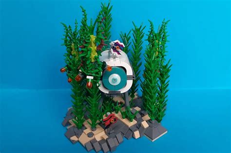 Subnautica Subnautica Below Zero Kelp Forest Display Lego® Ideas