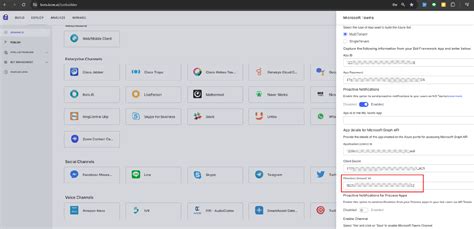 article a step by step guide for integrating microsoft teams and enabling proactive