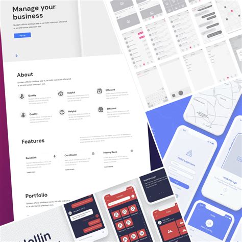 40 free web and app wireframes resources and inspirations for creatives