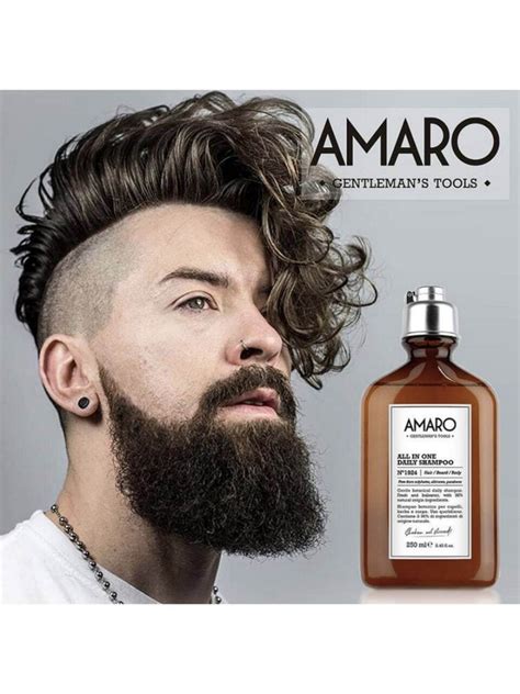 FARMAVITA / Растительный шампунь для мужчин, деликатно очищает ...