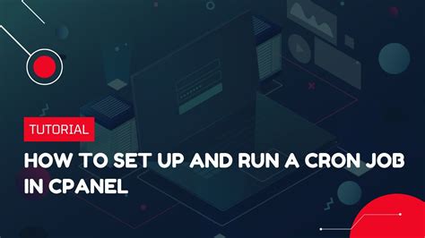 How To Set Up And Run A Cron Job In Cpanel Hosting Tutorial Youtube