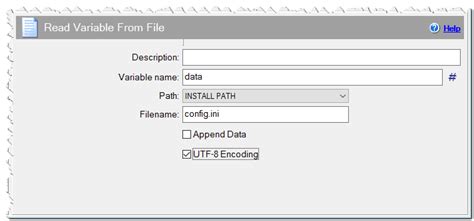 Read Variable From File In The Createinstall Installer