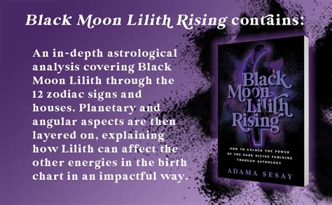 Black Moon Lilith Rising How To Unlock The Power Of The Dark Divine