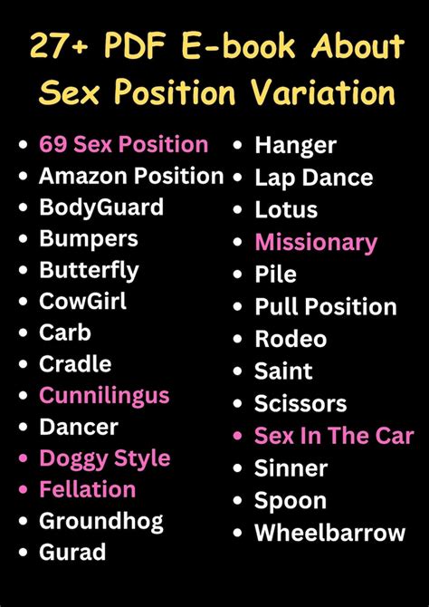 250 HD Sex Position Bundle With Bonus 27 PDF Ebooks About Sex Position Variations I Sex Position