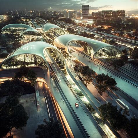 Planning For Multimodal Transportation Hubs Premium Ai Generated Image