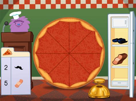 Counting Pizza Party Game Game