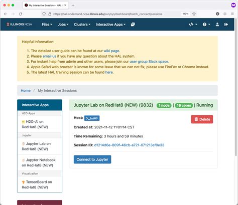Jupyter Lab — Uiuc Ncsa Hal User Guide