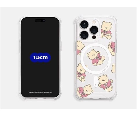 초자력 맥세이프 곰찌 스케치 핑크 감도 깊은 취향 셀렉트샵 29cm