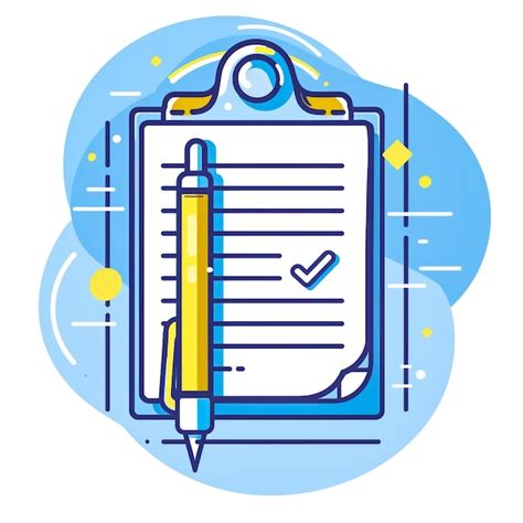 Premium Photo Clipboard Icon Set Checklist On The Clipboard Line Icon With Checkmarks