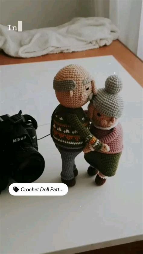 Grandma Crochet Pattern Grandma And Grandpa Amigurumi Pattern Doll