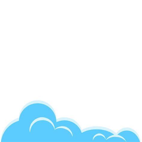 Fluffy Cloud Border 27939642 Png