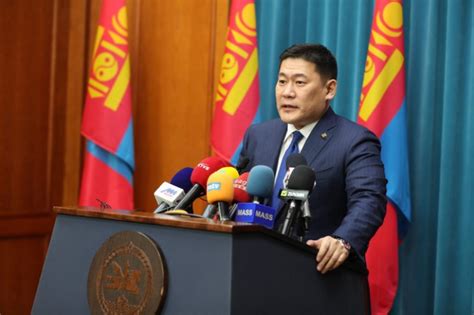Монгол Улсын Ерөнхий сайд Л Оюун Эрдэнийн мэдэгдэл